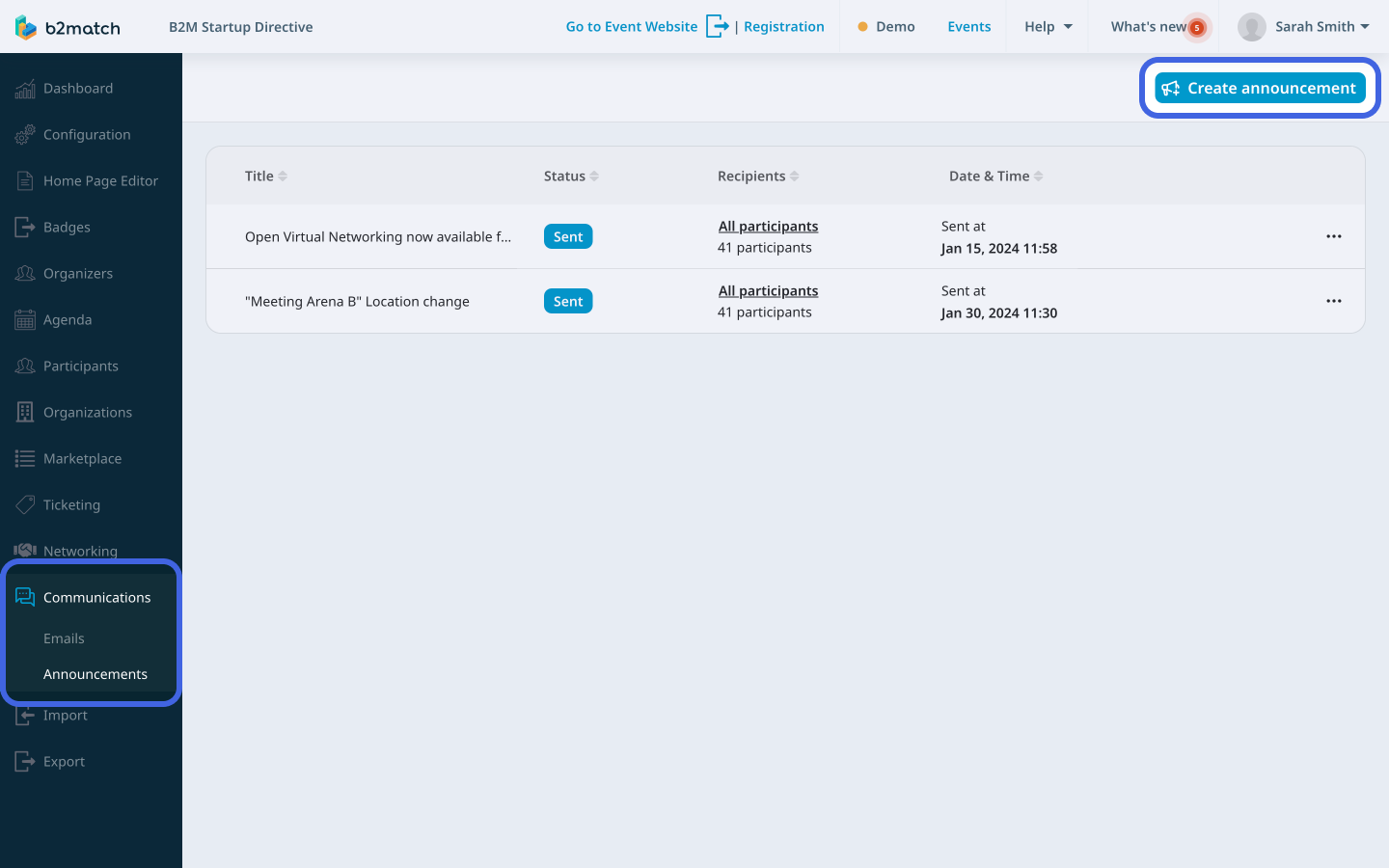 Creating, Deleting & Sending Announcements Creating, Deleting & Sending Announcements